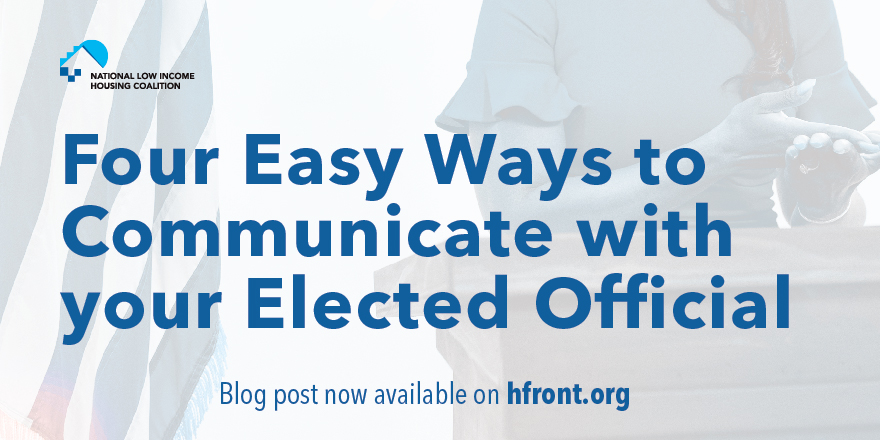 Four Easy Ways to Communicate with Your Elected Officials – On the Home ...